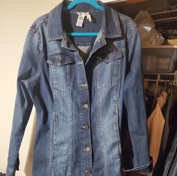 Indigo Rein | Jackets & Coats | Indigo Rein Long Denim Coat Jacket ...